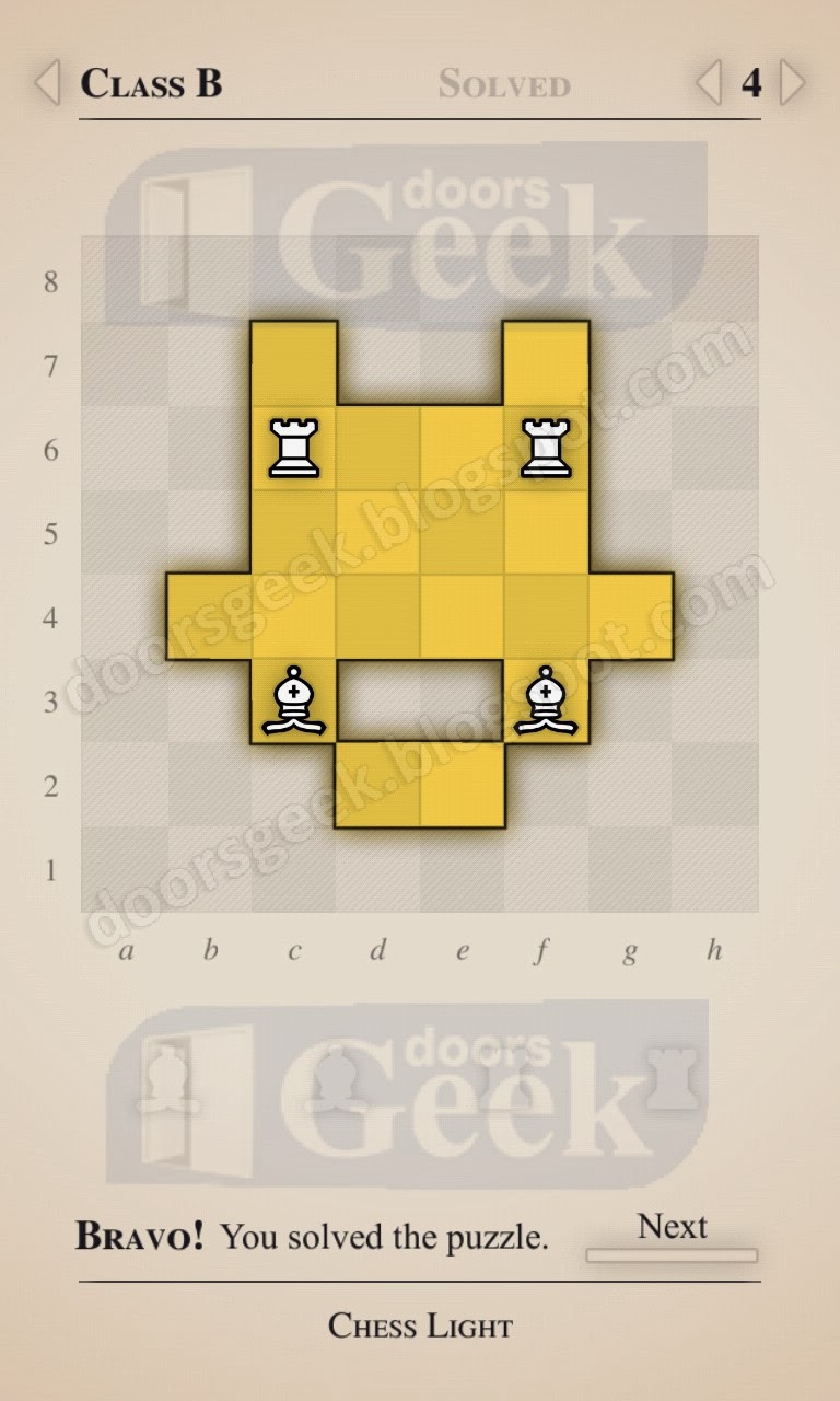 Chess Light [Class B] Level 4 ~ Doors Geek